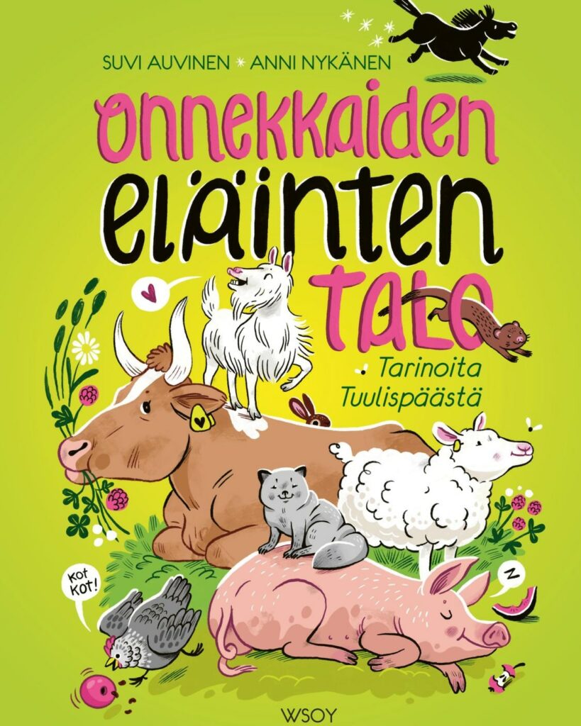 Onnekkaiden eläinten talo – Tarinoita Tuulispäästä – Tuulispään kauppa